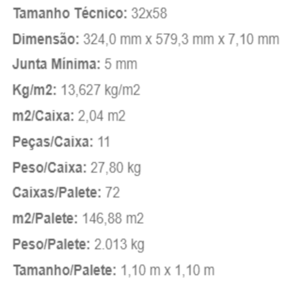 Revestimento 60006 Extra 32X58 CX 2,04 Incopiso - lojasepa