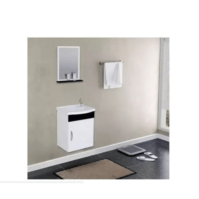 KIT SIENA 578202 1PORTA 39CM BRANCO RORATO - lojasepa